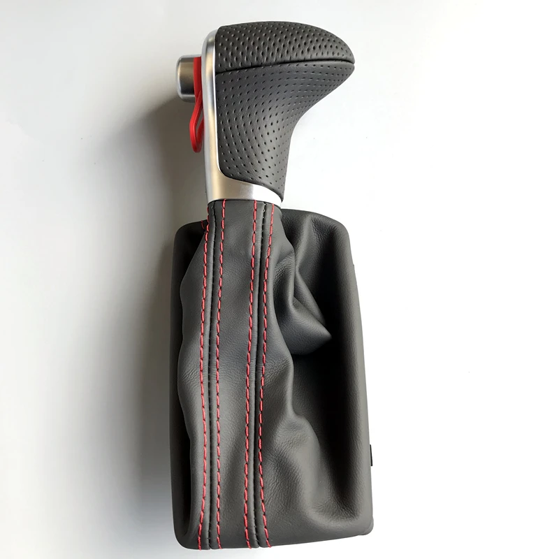 8kd 713 139 B Lhd Chrome Gear Shift Knob Black Leather Gaiter Boot At ...