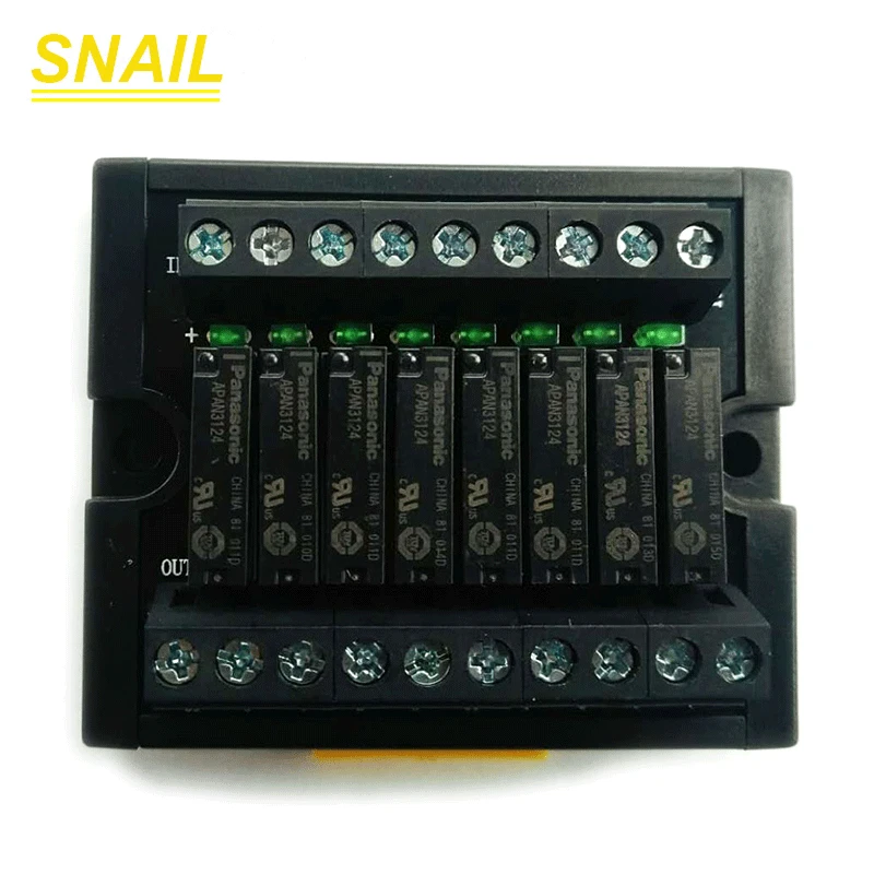 8-bit Relay Module Terminal Block Ha410 With Panasonic Apan3124 - Tool Parts - AliExpress