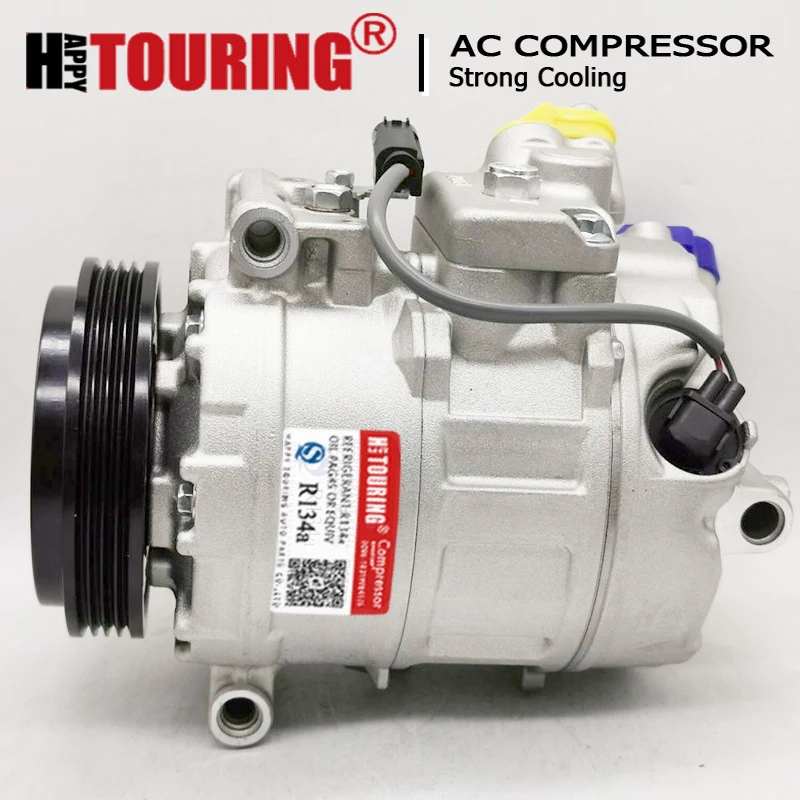 AC Compressor for BMW 545i 550i 645Ci 650i 7SEU17C 64522147459 ...
