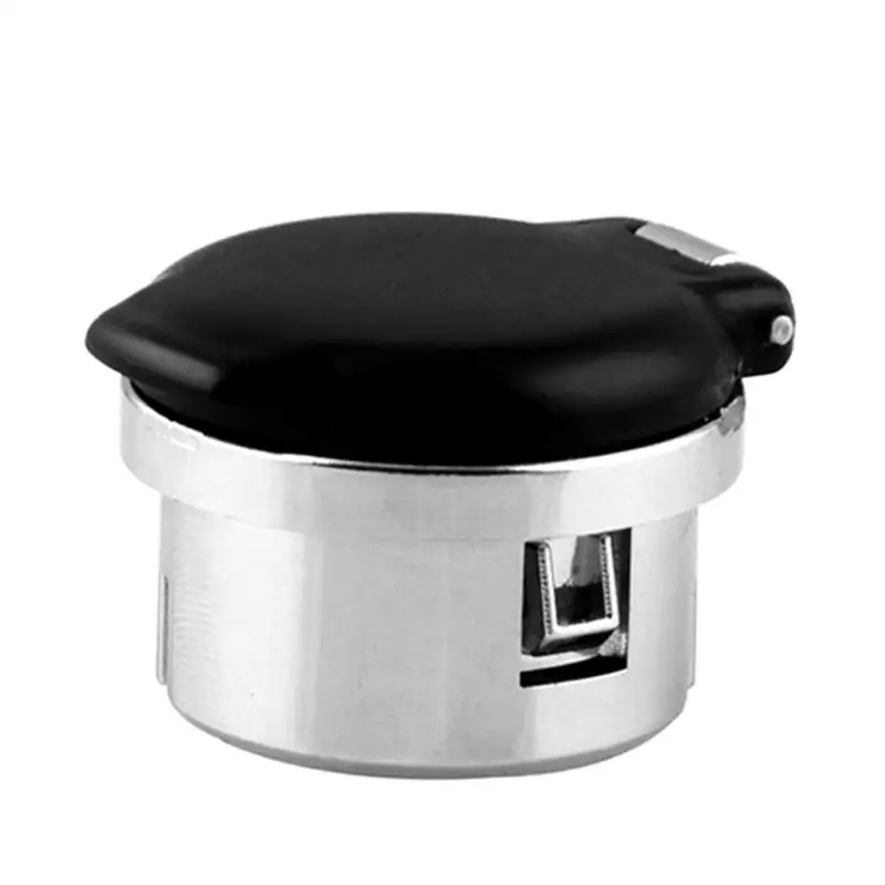 12v Car Dashboard Power Outlet Cover Auto Cigarette Lighter Socket Cap ...