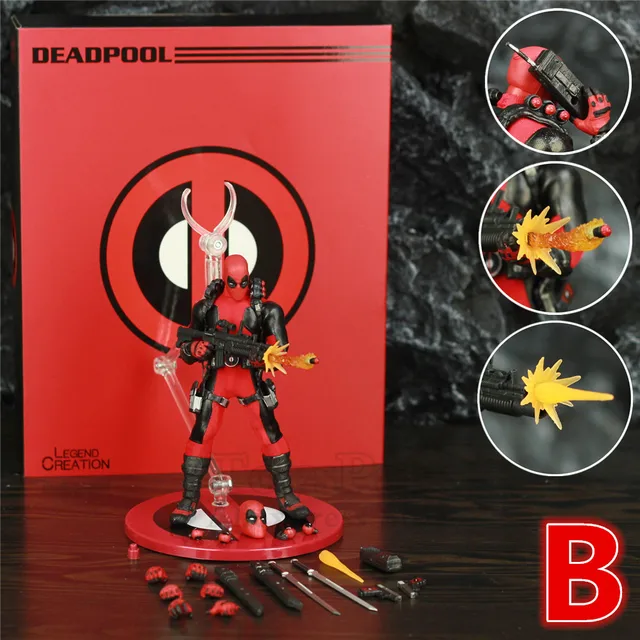 One:12 Marvel Deadpool 6 Action Figure Clothes Cloth Suit Dead Pool ...