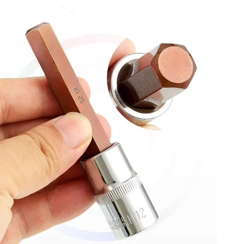 Cle a cliquet,Clé électrique à douille hexagonale en alliage S2, clé à ...