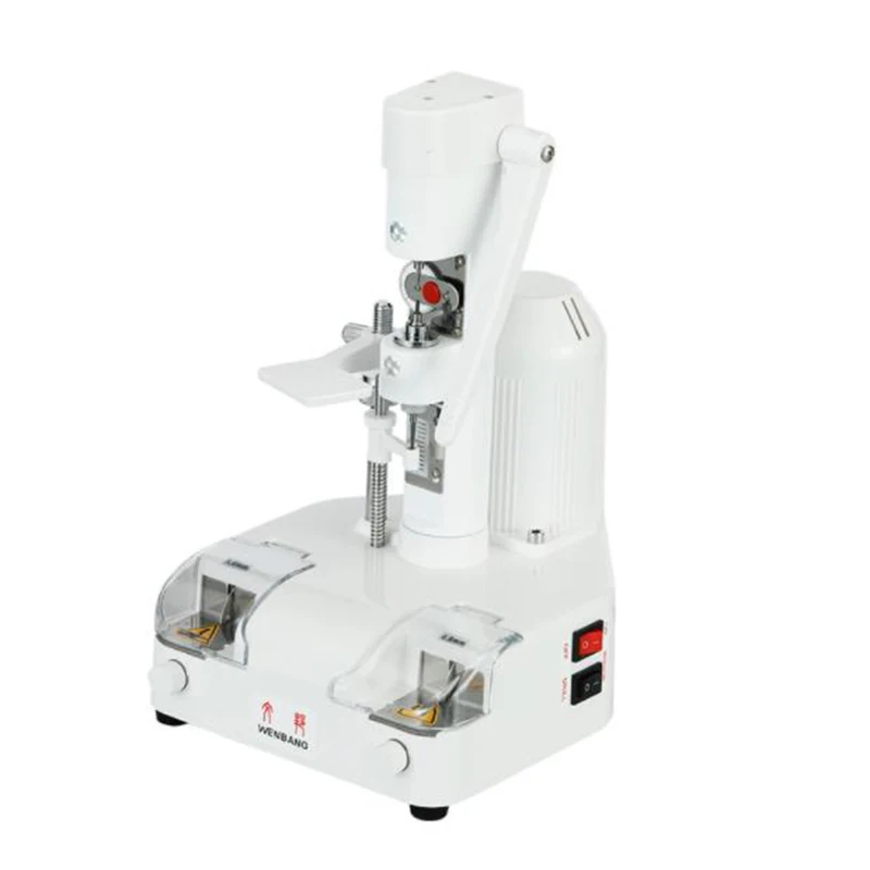 Combined-Lens-Drilling-and-Slotting-Machine-Aluminium-Post-with-Handle ...