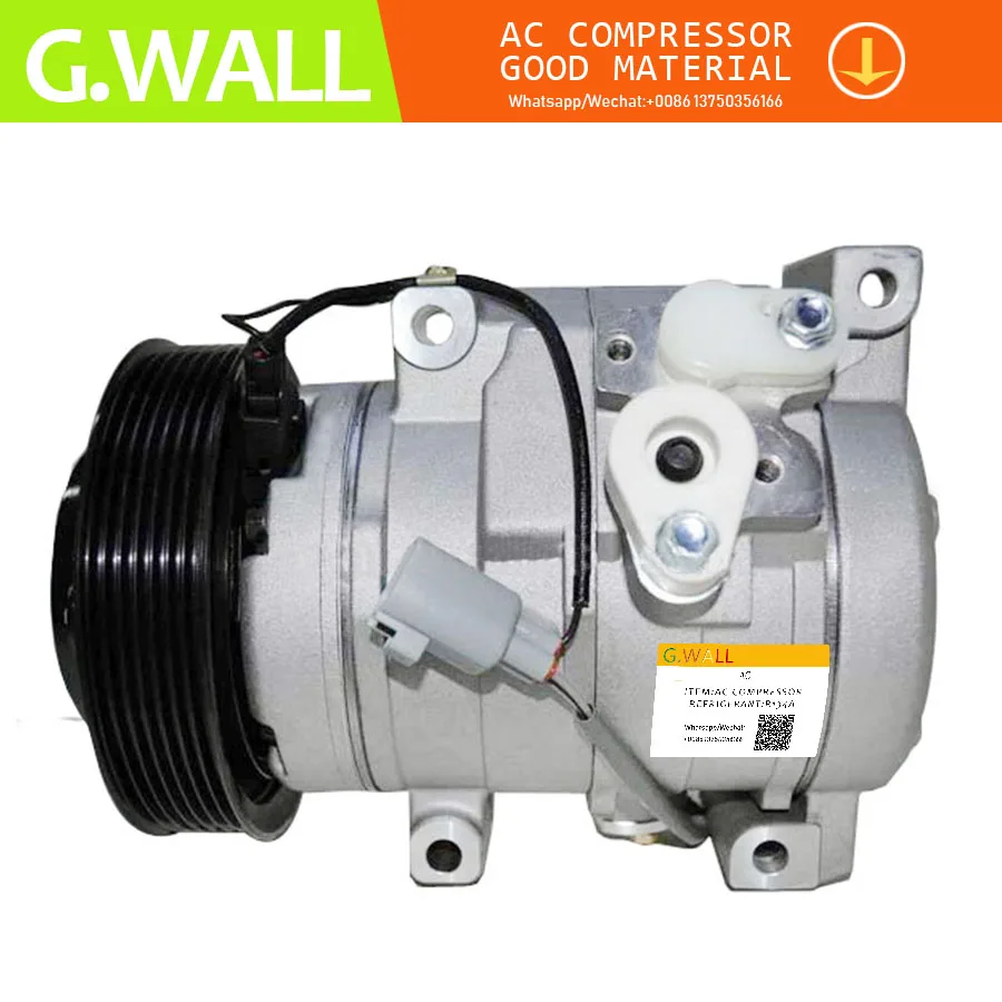 Compresor de CA 10s17c para toyota prado 4000, GRJ120, camry, 2.4l ...