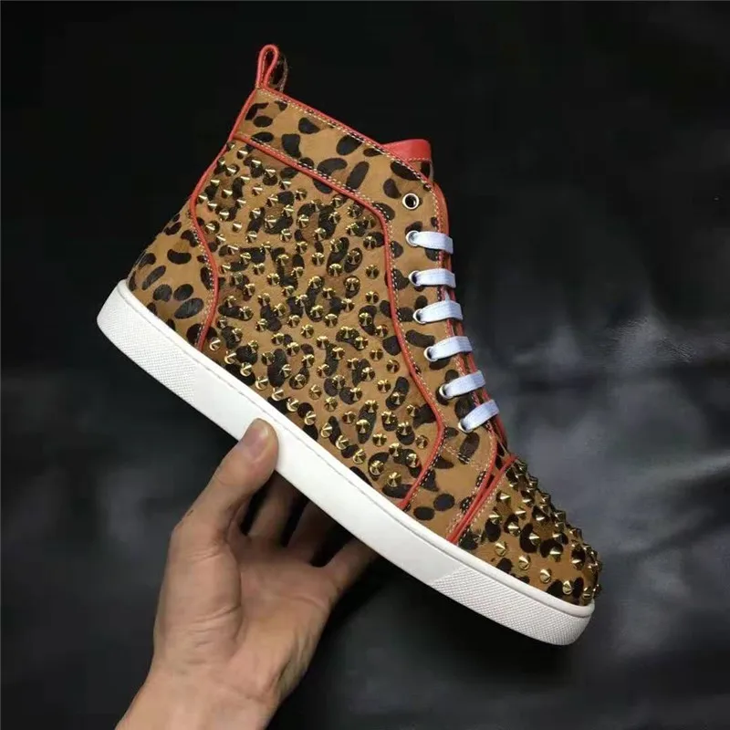 Collection Red bottom Designer Sneakers Shoes Flats Hight-top Red ...