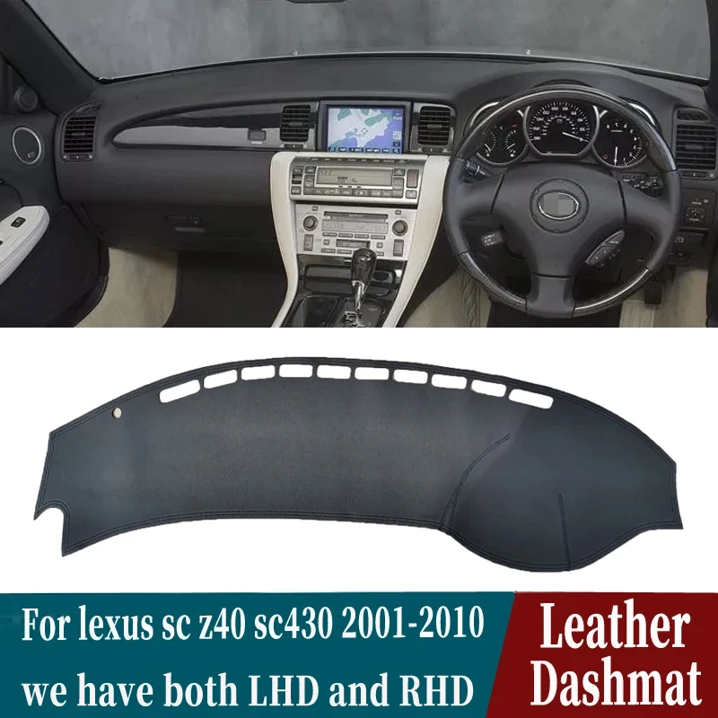 Leather-Dashmat-Dashboard-Cover-Pad-Dash-Mat-custom-Carpet-Car-styling ...