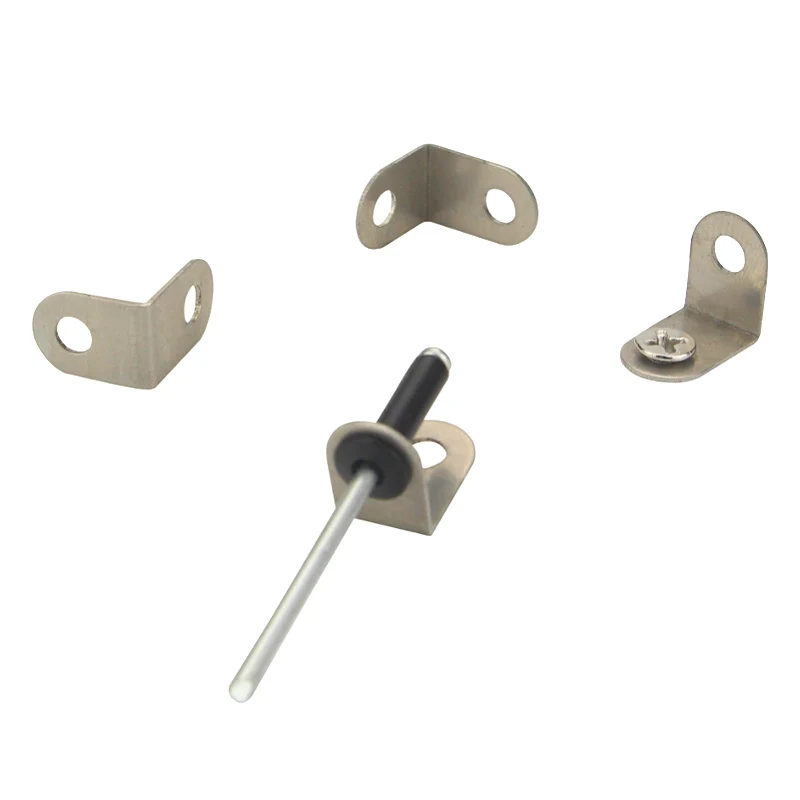 1000 PCS/Pack 201 Stainless Steel L Type Mounting Lug Installation Ear
