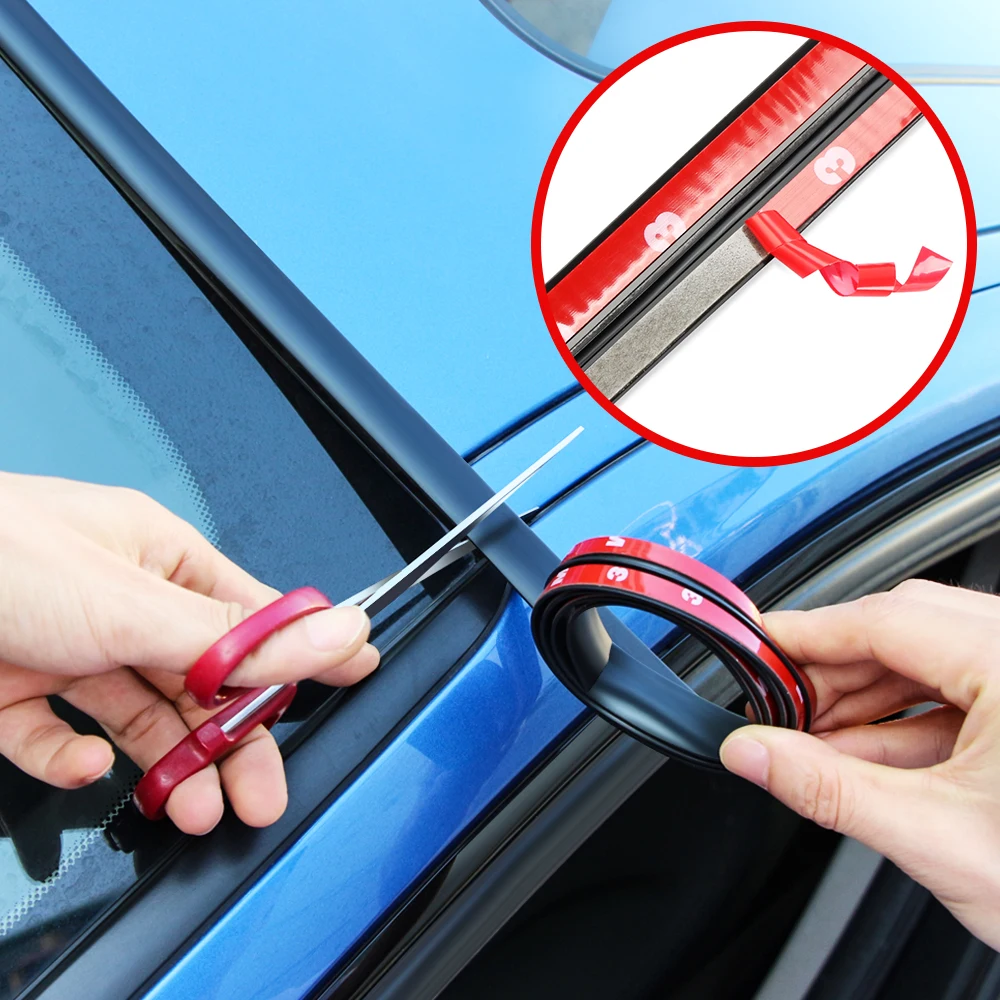 Rubber-Car-Window-Edge-Windshield-Sealing-Strip-For-Audi-A1-A2-A3-8p-8v ...