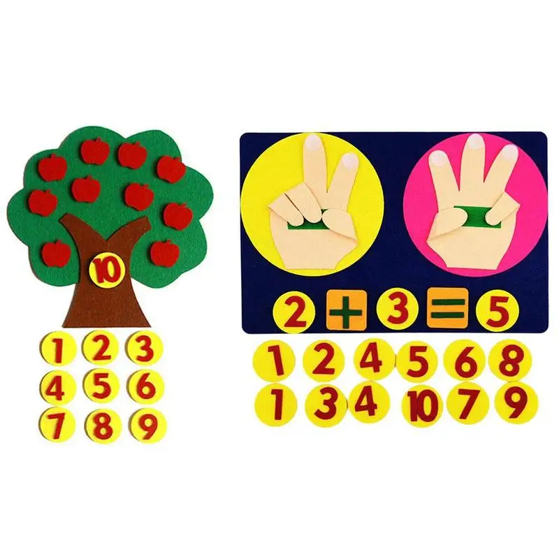 Math Toys Teaching Aids Tool Trees Intelligence Kindergarten Diy Weave ...