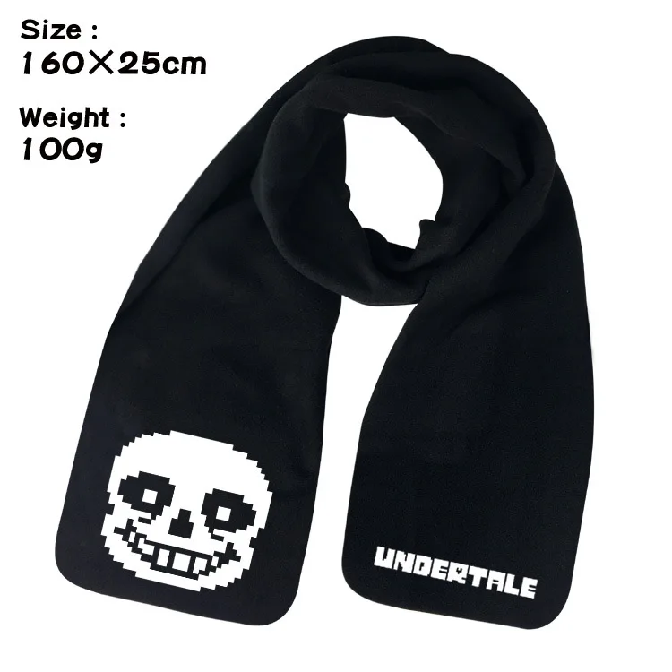 Undertale Sans Papyrus Scarf Men Warm Long Scarf Wrap Shawl Student ...