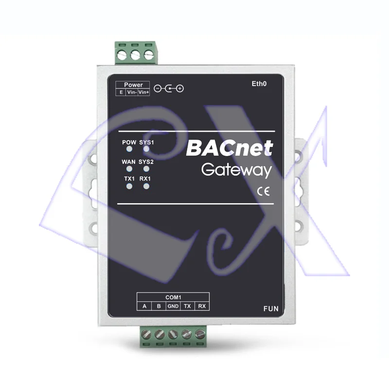 BACnet 101-B data acquisition gateway Modbus, OPCUA, Siemens PLC, Mbus ...