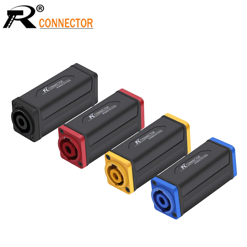 1pc New Arrival 4PIN Speakon/PowerCon Coupler Adapter Extender Audio ...