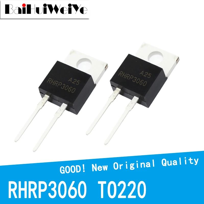 10PCS-LOT-RHRP3060-3060-30A-600V-TO220-TO-220-Fast-Recovery-Rectifier ...