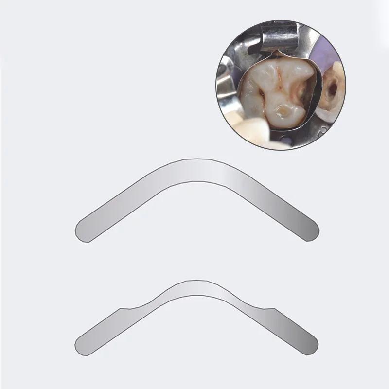 20Pcs Dental Matrix Bands Tofflemire Stuck Gingival Wall Lift Large ...