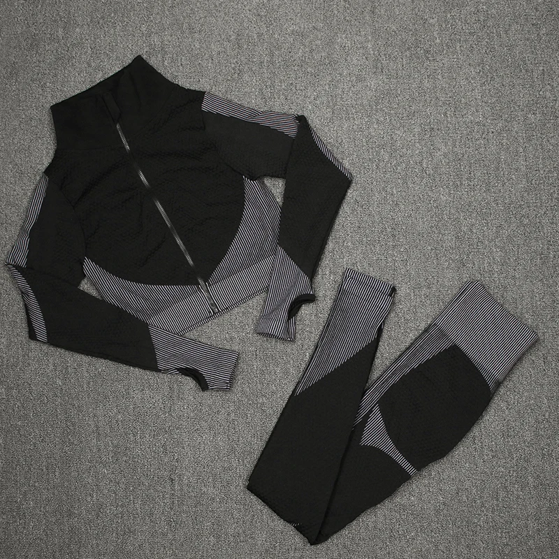 Seamless Women's Yoga & Sports Workout Set - 2/3 Pieces Set ...