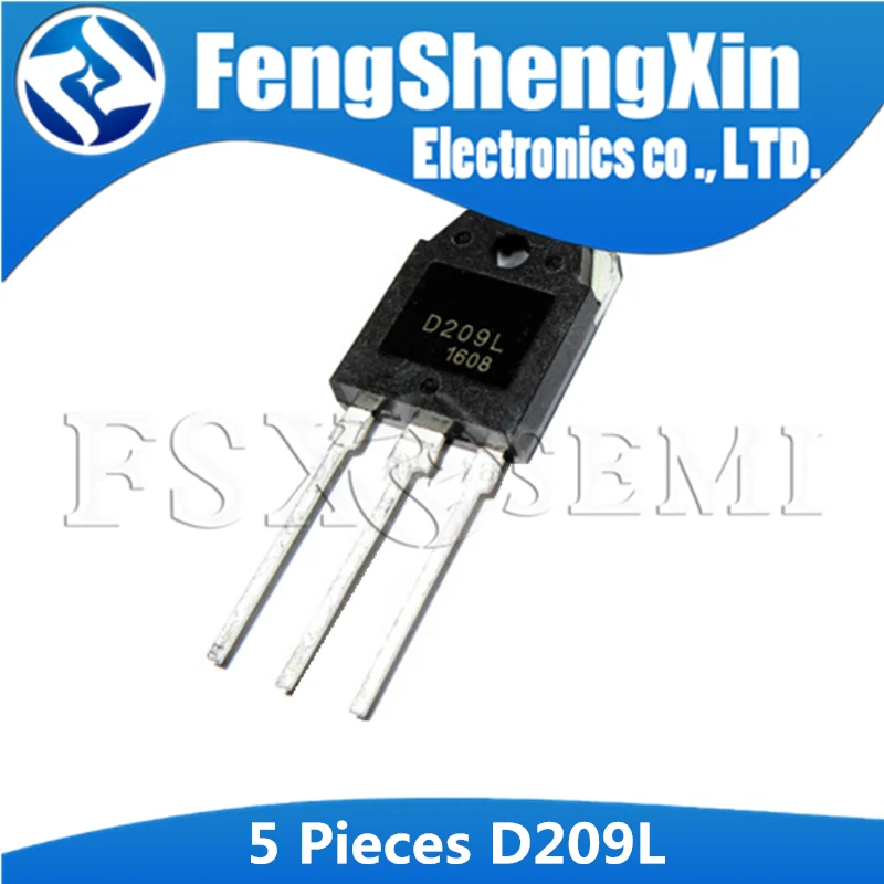 5PCS D209L TO 3P D209 TO 247 209L 2SD209L Switching transistor, power ...
