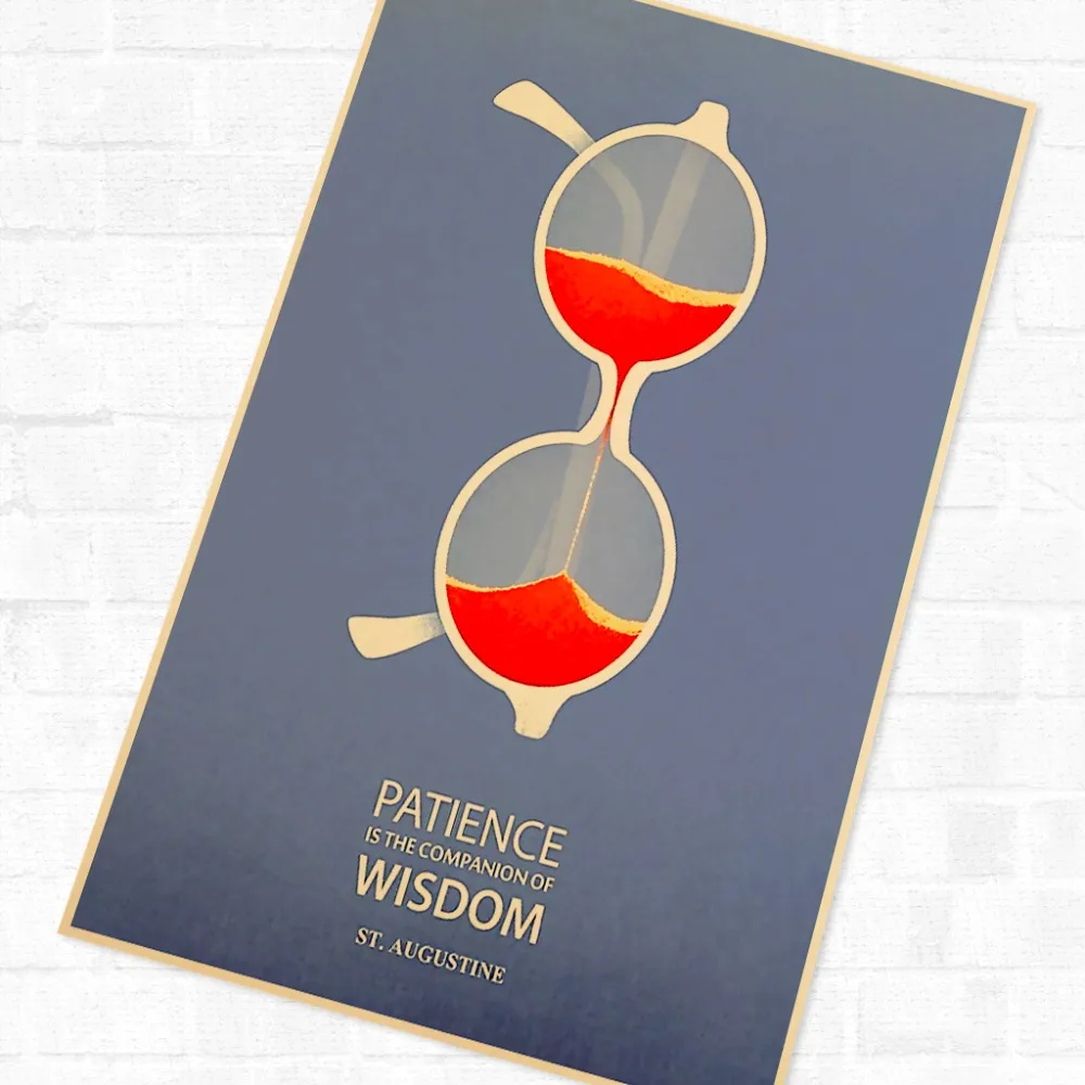 You Need Some Patience Motivational Inspirational Poster Decorative DIY ...