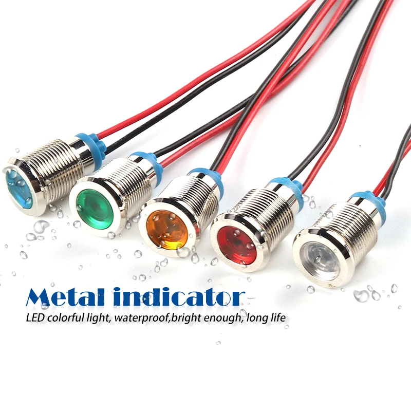 6mm-8mm-12mm-16mm-19mm-22mm-Waterproof-IP66-Metal-LED-Warning-Indicator ...