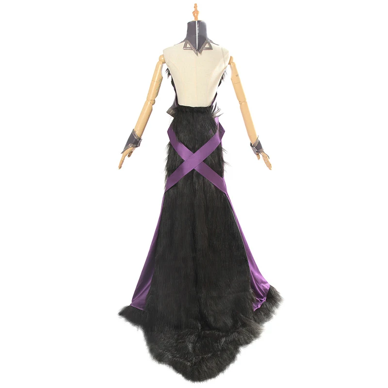 Game LOL Cosplay Costumes The Fallen Morgana Cosplay Costume Halloween ...