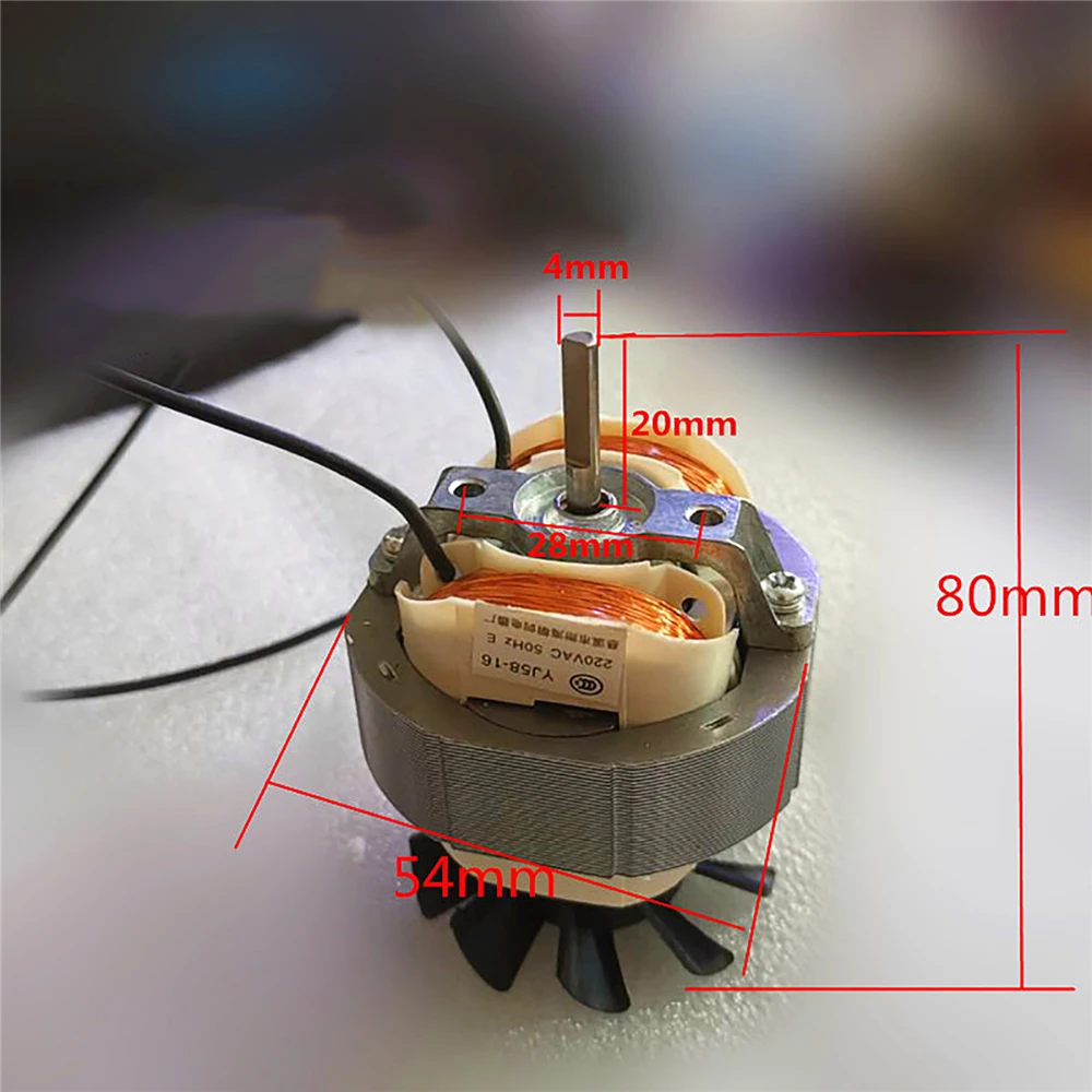 Replacement YJ58-16 Shaded Pole Asynchronous Motor 220V Pole Motor for ...