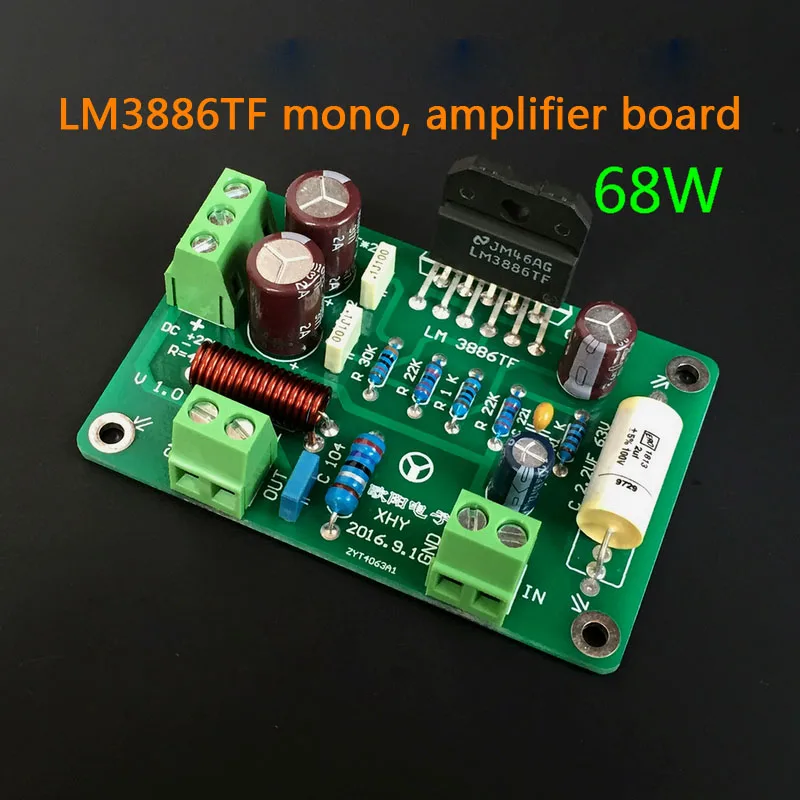Amplifier Board LM3886 Mono Amplifier Board|Instrument Parts ...