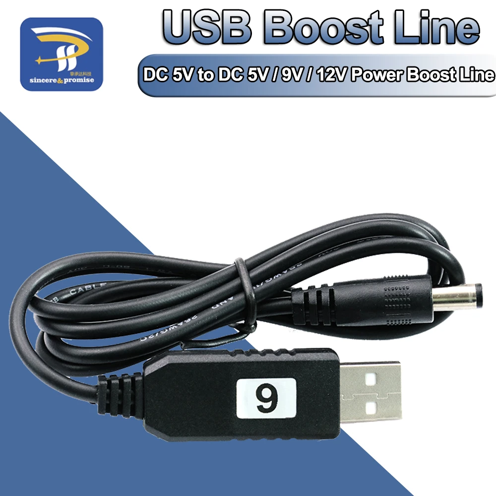 Usb Power Boost Line Dc 5v To Dc 9v / 12v Step Up Module Usb Converter ...