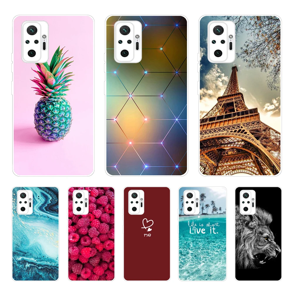 For-Xiaomi-Redmi-Note-10-Case-4G-5G-cover-For-Redmi-Note-10-Pro-Global ...