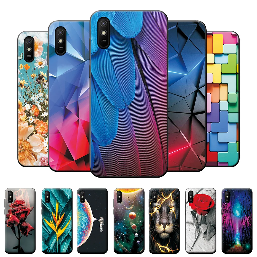 Case For Redmi 9AT Case Back Protective Cover Redmi 9AT 9A Case For ...