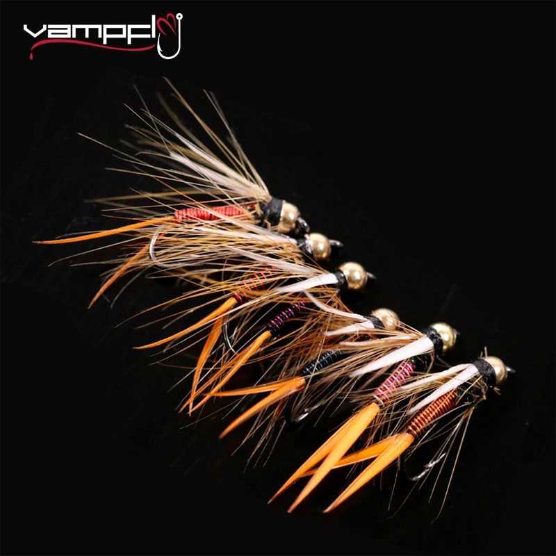 Vampfly-10PCS-Fly-Fishing-Realistic-Hot-wire-Prince-Nymph-Stoneflies ...
