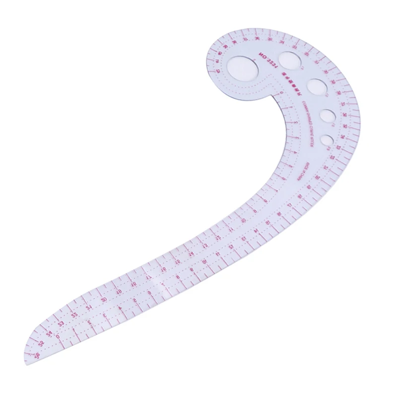Ruler Sewing Tools Soft Plastic Comma Shaped Curve Ruler Styling Design ...