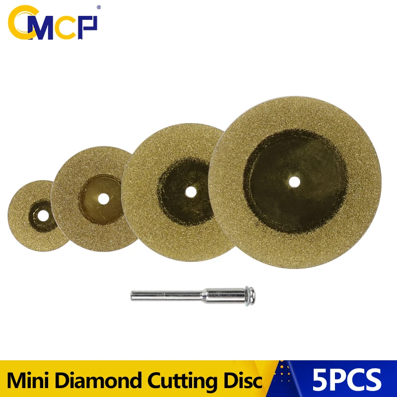 CMCP-5pcs-Mini-Diamond-Cutting-Disc-For-Dremel-Rotary-Tools-Accessories ...