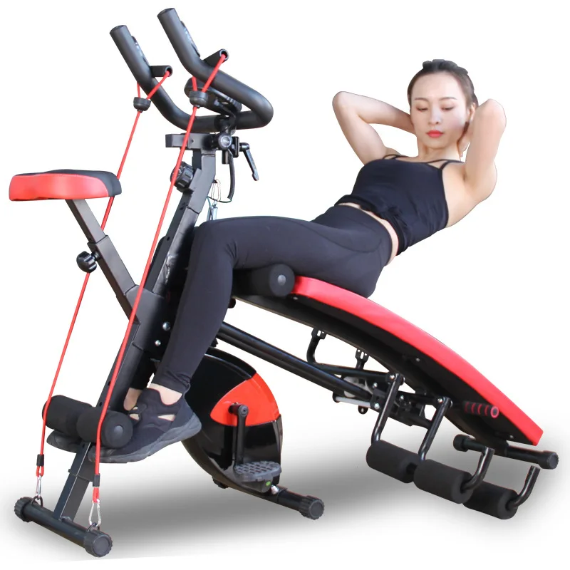 Thin-Waist-Machine-Fitness-Equipment-Supine-Board-Abdomen-Exercise ...