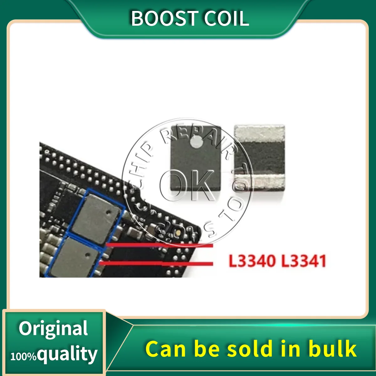 10pcs/lot Boost Coil L3340 L3341 For iPhone 11 11Pro Max Tigris Charger ...