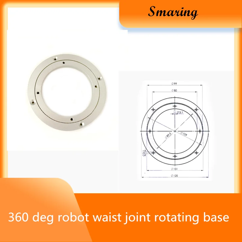 Robot Arm /360 Deg Robot Waist Joint Rotating Base / Chassis / Heavy ...