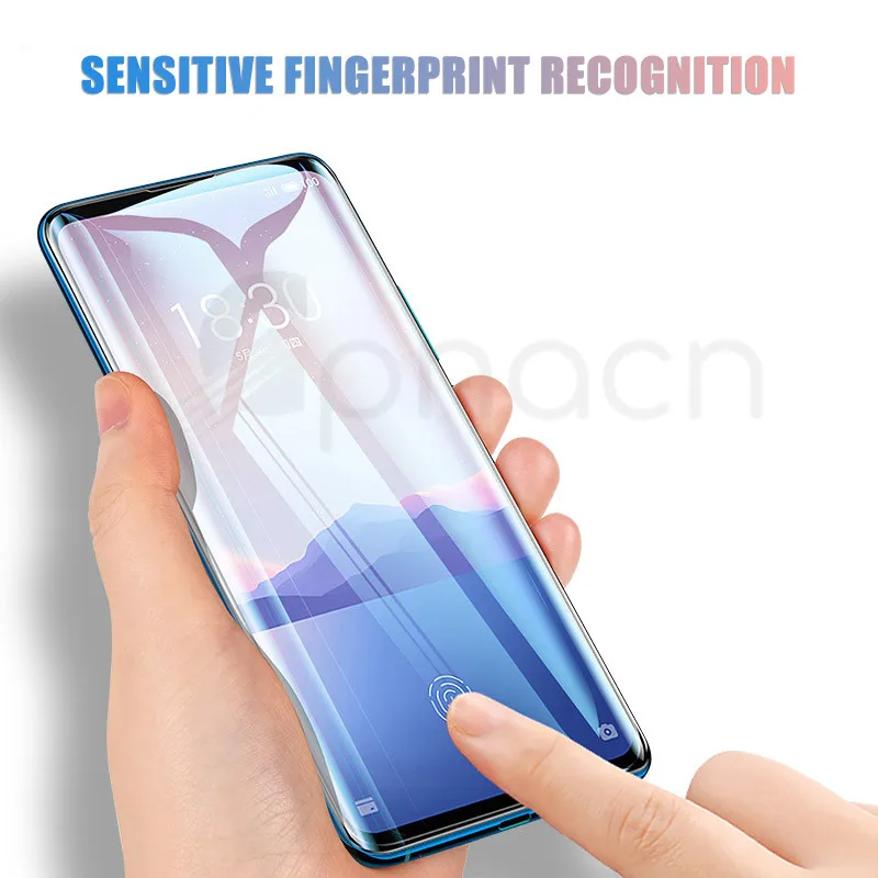9D полностью изогнутое закаленное стекло для Meizu 16 th Plus 16S 16X 16XS X8 Note 8 9 M8 Pro 7 ...