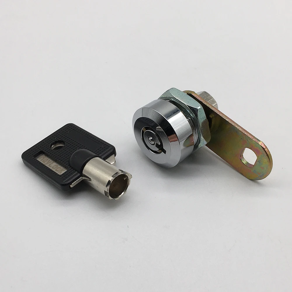 10 pcs 11mm short size widely used round key cam lock machine locker ...