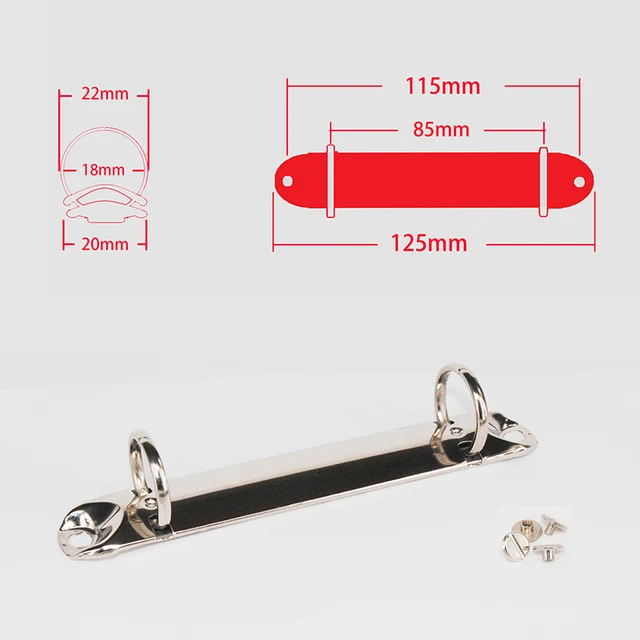 High Quality Metal Binding Clips Sliver Binder Clip Loose-leaf Binder ...