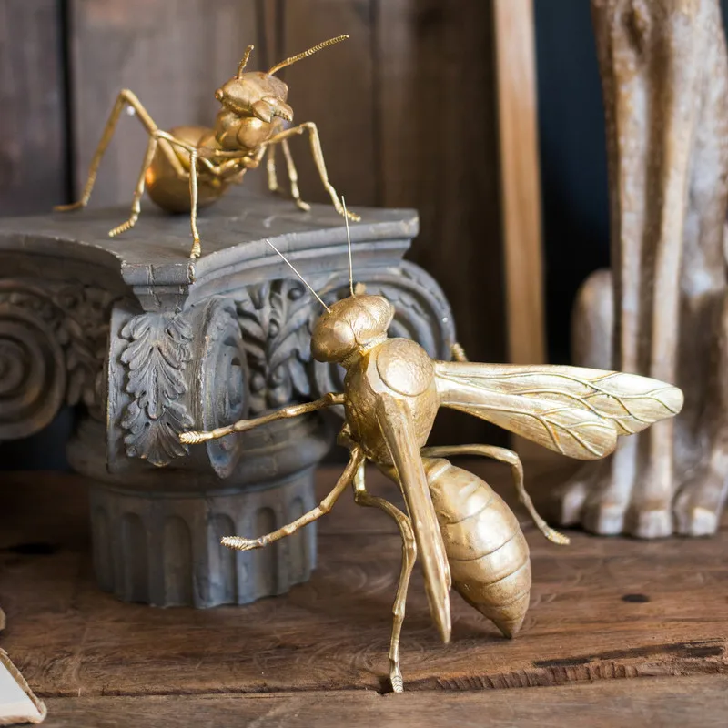 Art Objects Sculpture Art & Collectibles bronze bee Bumblebee ...