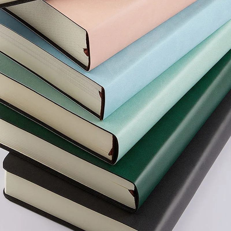 Blank Leather Book Spine