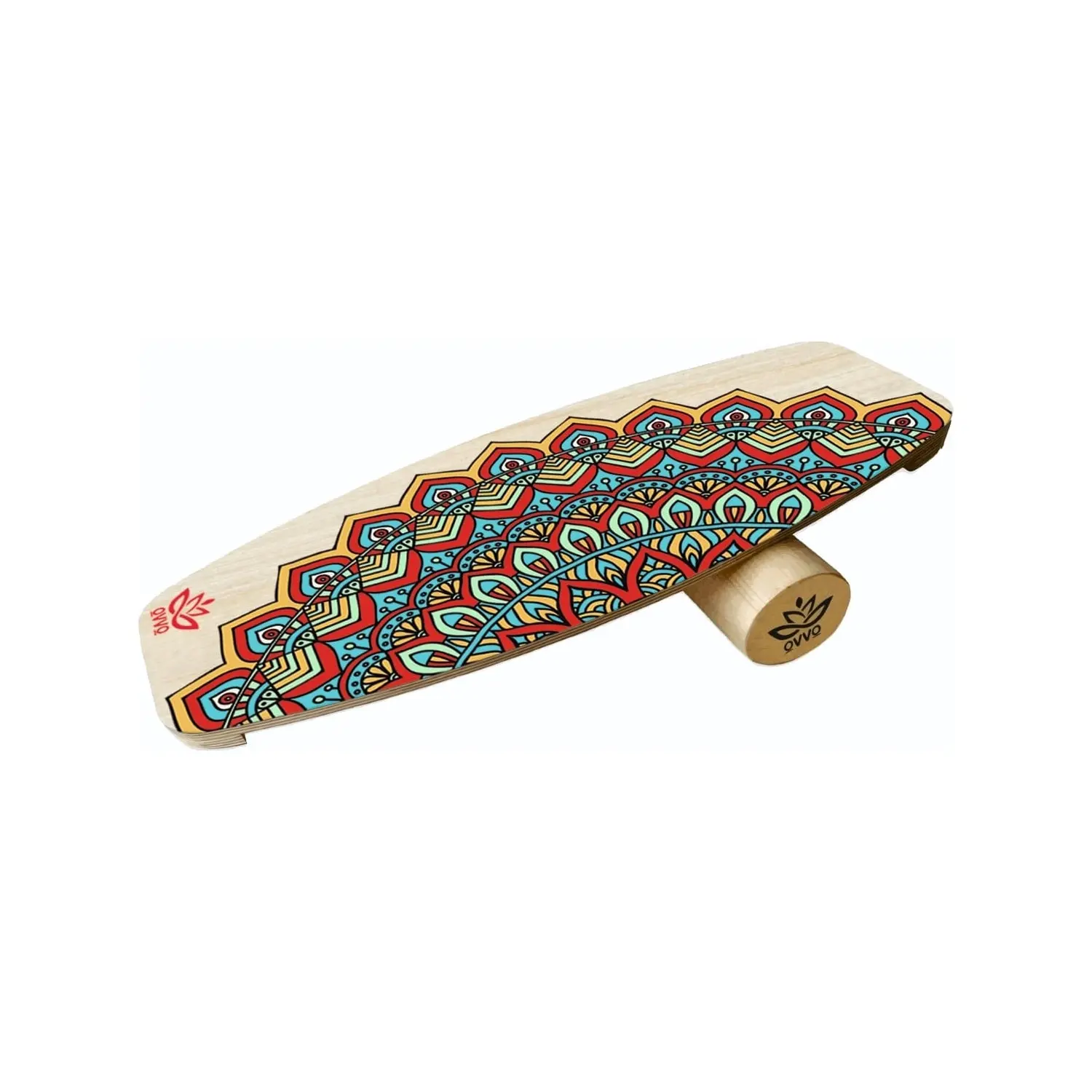 Wooden Balance Board Yoga Twisting Fitness Balance Plate Core Workout ...