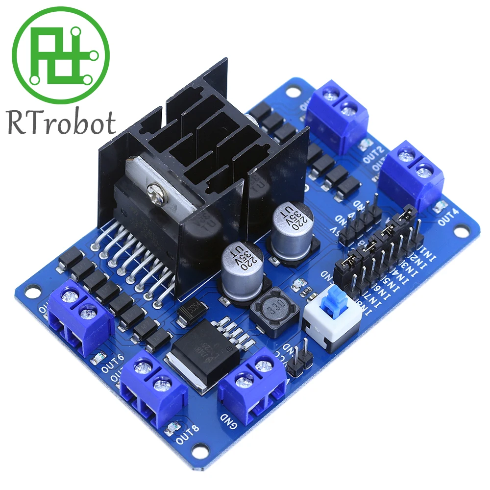 L298n Motor Driving 4wd Dc Motor Driving Module L298n Stepping Motor ...