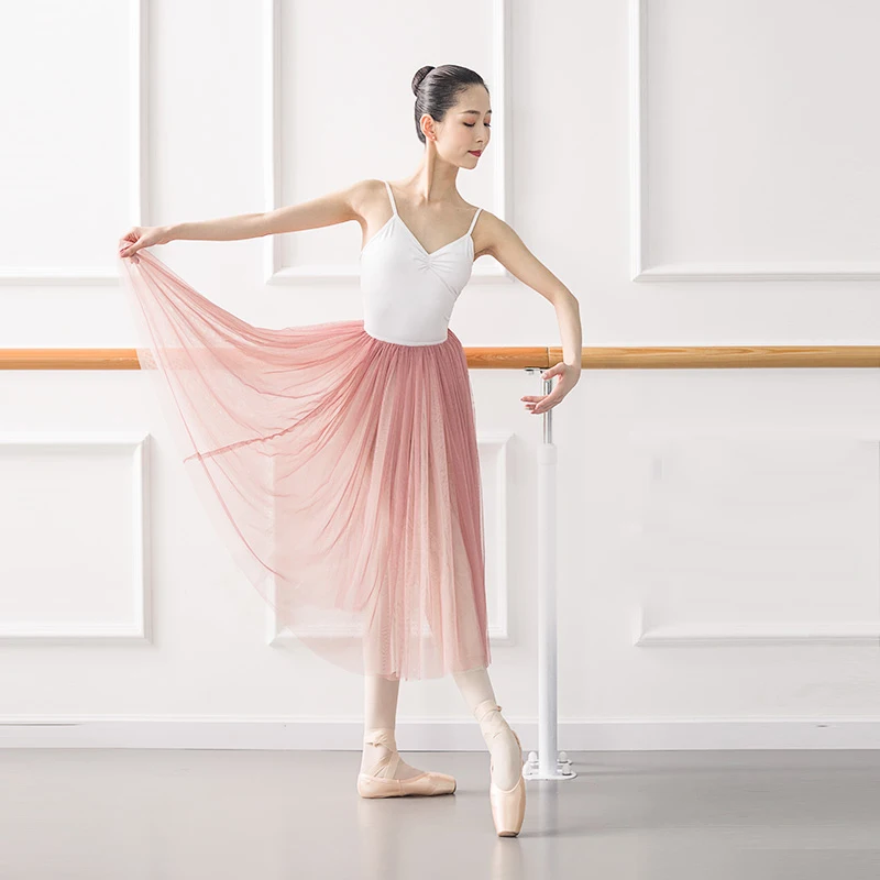 Ballet-Tutu-Dance-Skirt-Women-Romantic-Tutu-for-Dancing-Double-Layers ...