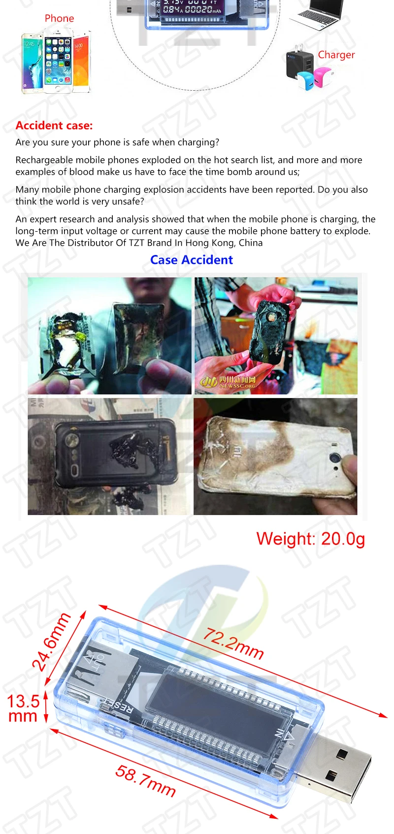 Тестер напряжения TZT | AliExpress