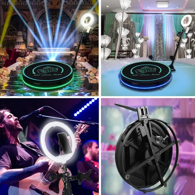 360 Photo Booth Machine 360 Camera Booth Machine, Automatic 360 Spin ...