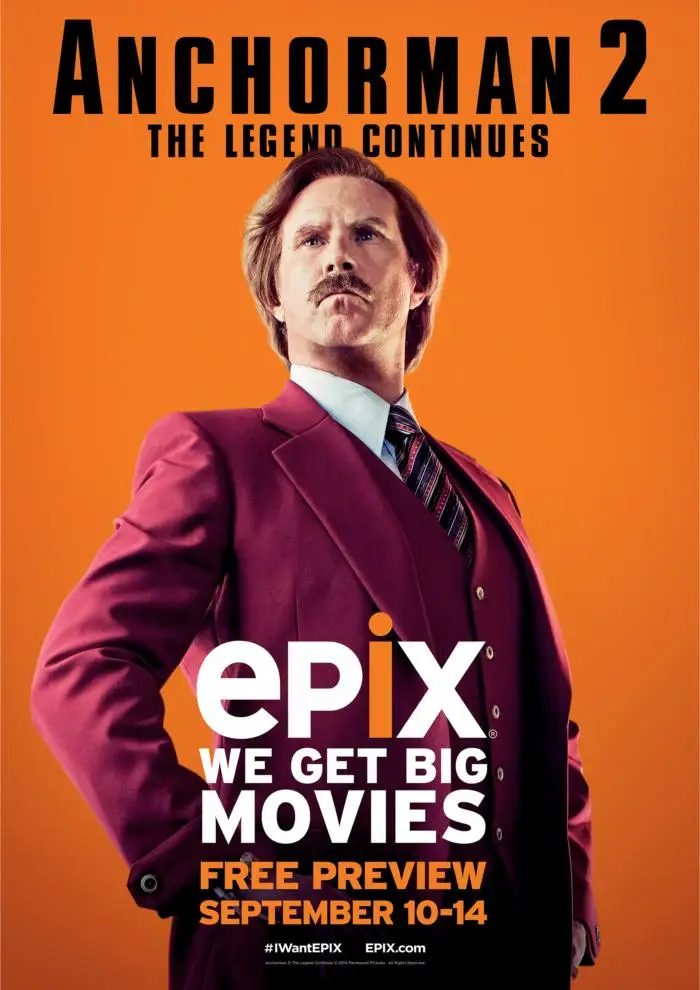 Anchorman 2 The Legend Continues Movie Poster