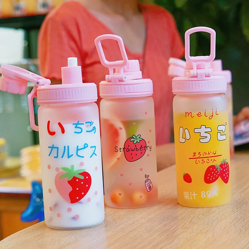 Strawberry Milk Bottle