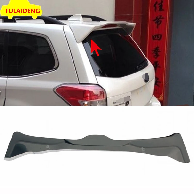 For Subaru Forester 2013 2018 Unpainted ABS Car Rear Roof Mount Boot ...
