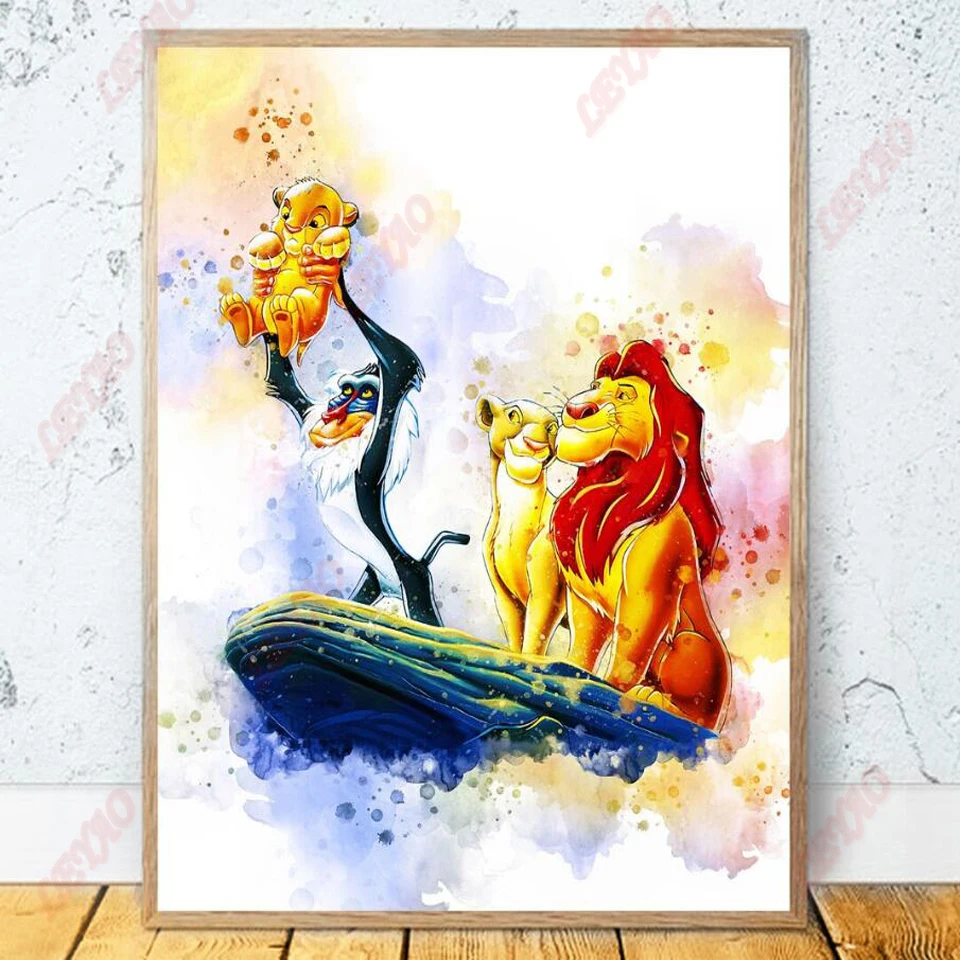 Lion King Simba Painting
