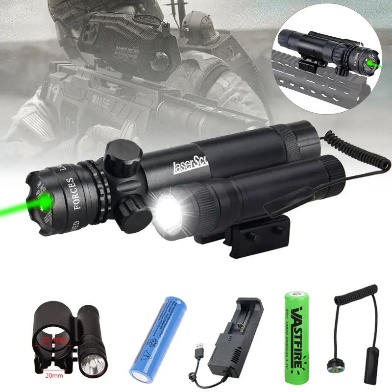 Green Laser Flashlight Hunting