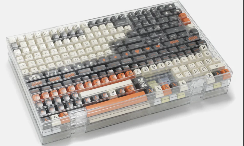 keycap-storage-box-for-Cherry-DSA-SA-Transparent-plastic-keycap-storage ...